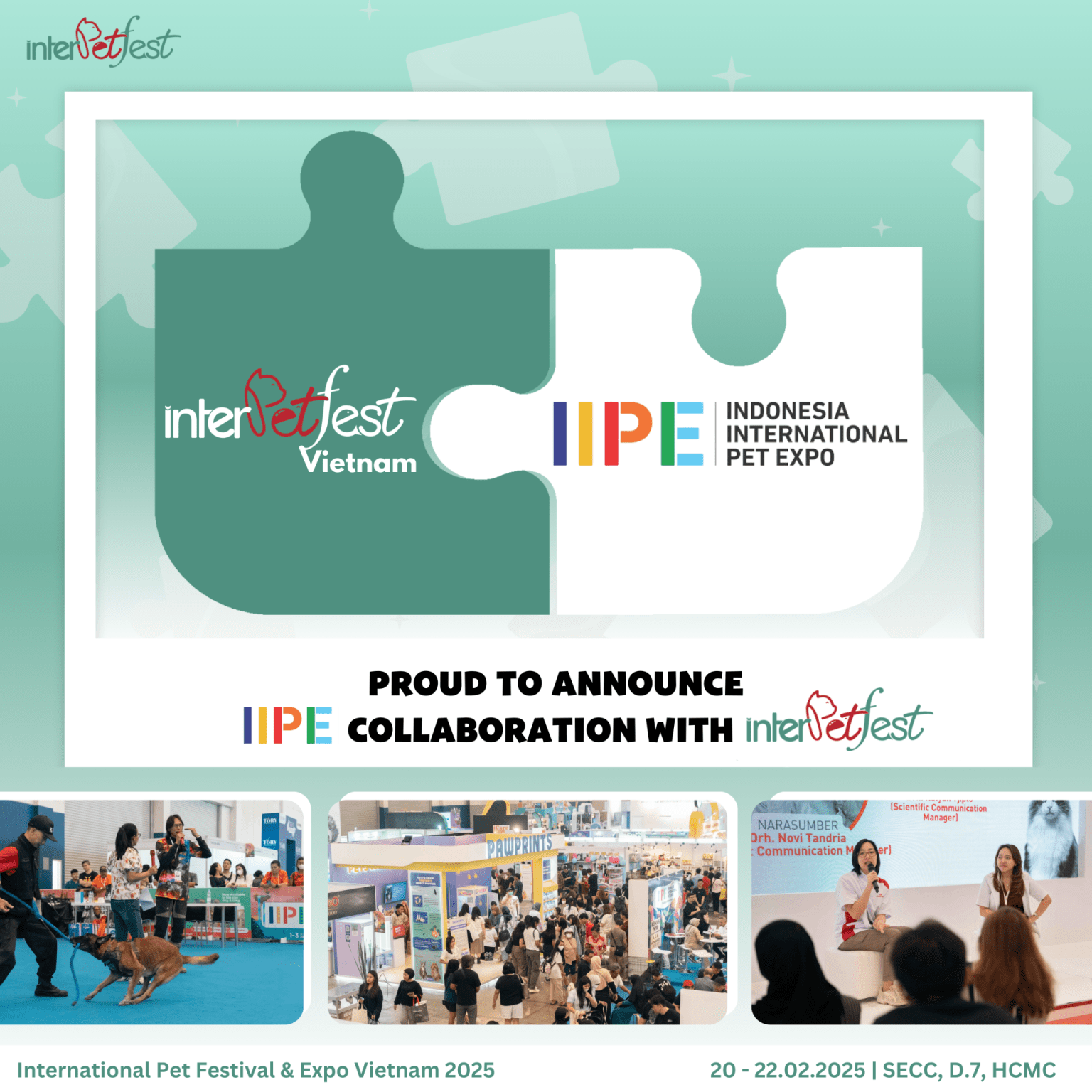Welcome to Our Strategic Partner: IIPE Indonesia International Pet Expo ...